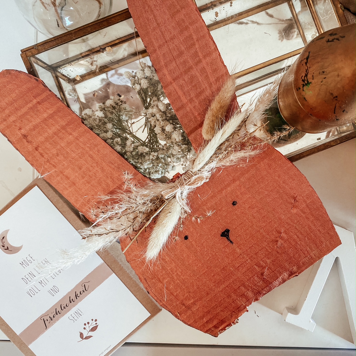 DIY Osterhase basteln - Schatzls Schatzkisterl